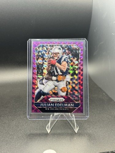 2015 Panini Prizm - Julian Edelman #167 Violet Mosaic Prizm /50 for ...
