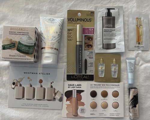 Lot Of 10 Skincare Beauty Makeup Samples High End Plus Bonus | eBay
