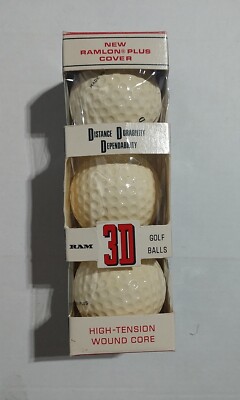 NEW RAM 3-D RAMLON PLUS: RARE #7 VINTAGE 1970 COLLECTIBLE LOGO GOLF ...