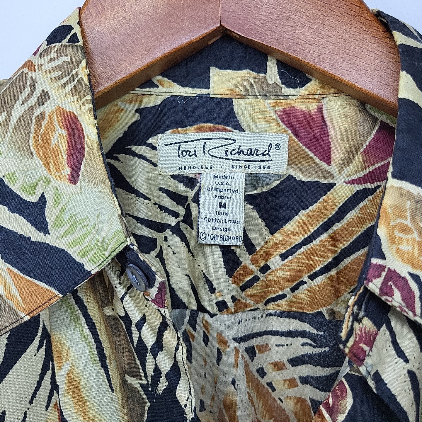 Tori Richard Honolulu Vintage Men's Hawaiian Shirt Si… - Gem