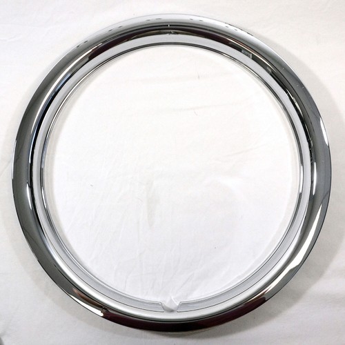 Set of 4 18" Chrome Wheel Rim Trim Rings Beauty Bands Rims Rally Steel ...
