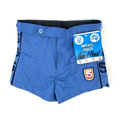 Vintage Sturt Double Blues SANFL Football Shorts Size 26 New Deadstock ...