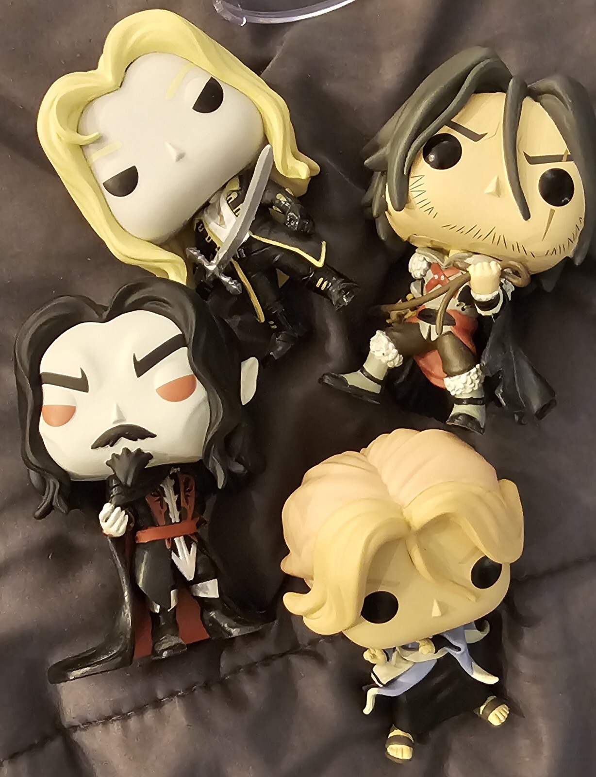 Funko Pop! Vinyl: Castlevania - Trevor, Sypha, Alucard, Dracula Loose ...
