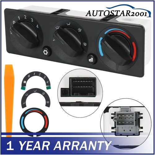 A/C Climate Control Module Panel Black Fits For Peterbilt Truck Q21 ...