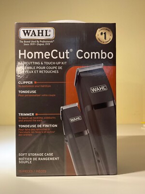 Wahl Men Hair Clipper & Trimmer touch up Home Cut Combo 15 Pieces | eBay