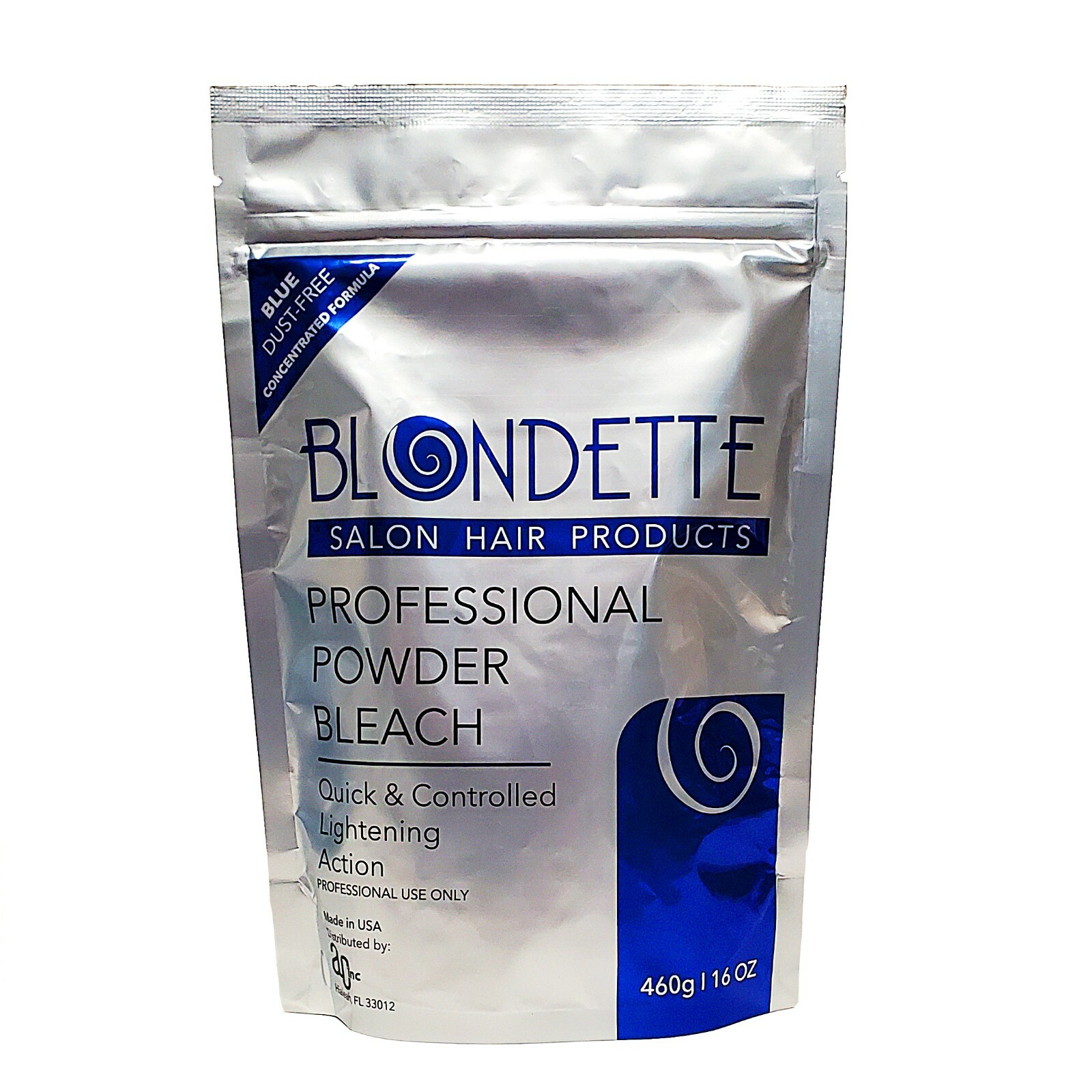 Powder Bleach, Blondette Salon Professional Powder Bleach blue dust ...
