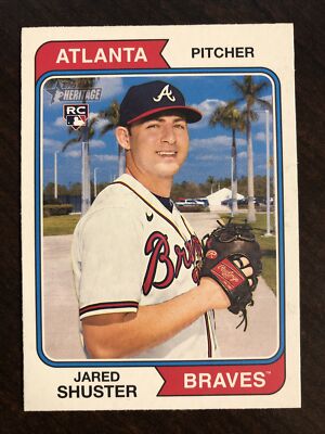 2023 Topps Heritage High Number 526 Jared Shuster Braves Rookie Card | eBay