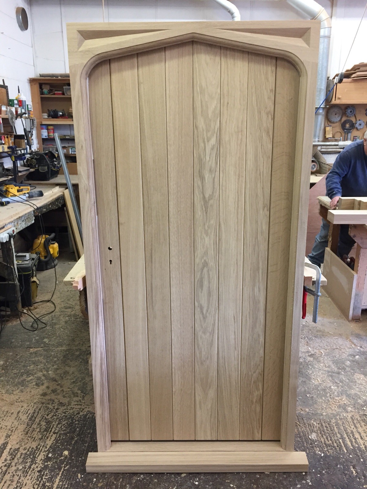 Made To Measure Solid Oak Door And Frame Hardwood Exterior Bespoke ...