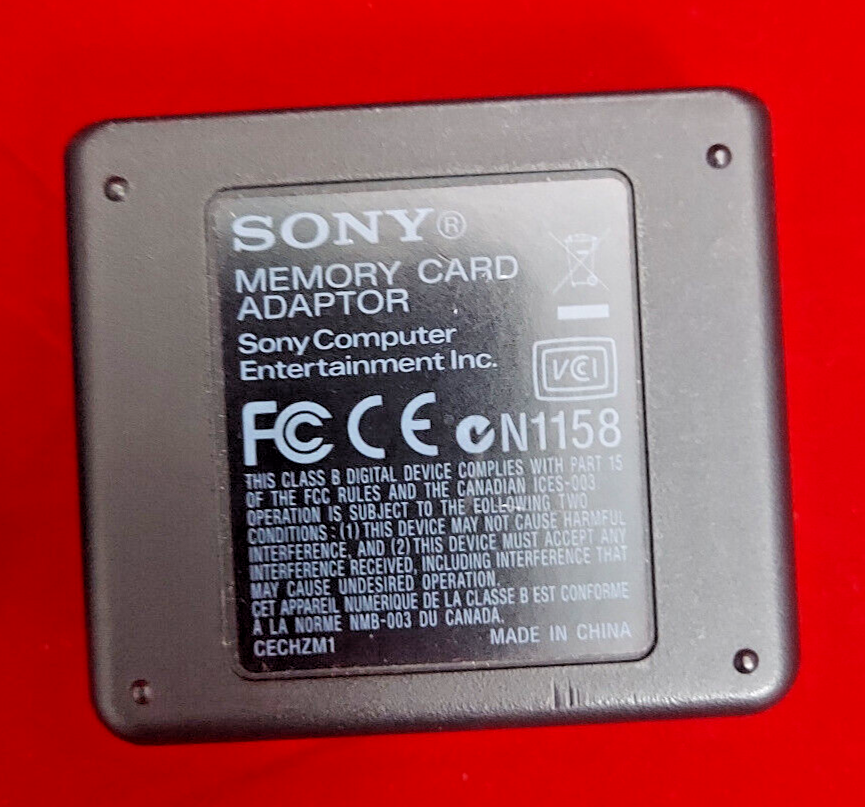 Sony PS3 Memory Card Adaptor - Model CECHZM1 | eBay