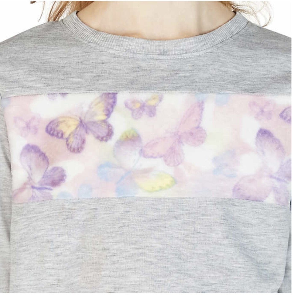 Girl BCBG Youth 4-piece Lounge Sleep Set Sleepwear Top Tee Shorts ...