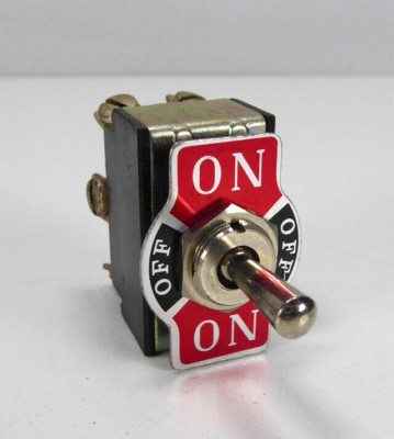 Vintage Bakelite Toggle Switch ON/OFF/ON w/ Faceplate Japan | eBay