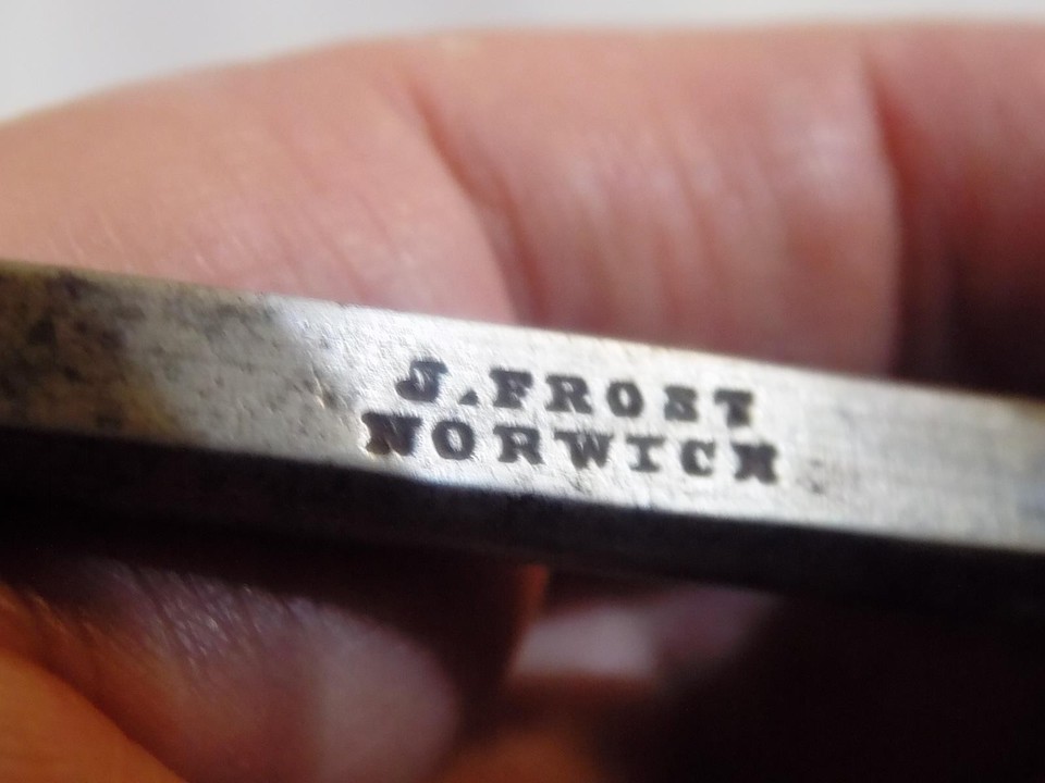 J. Frost Norwich Wood Carving Gouge Chisel #5 Sweep 7/16" Cut 8.5" Long ...