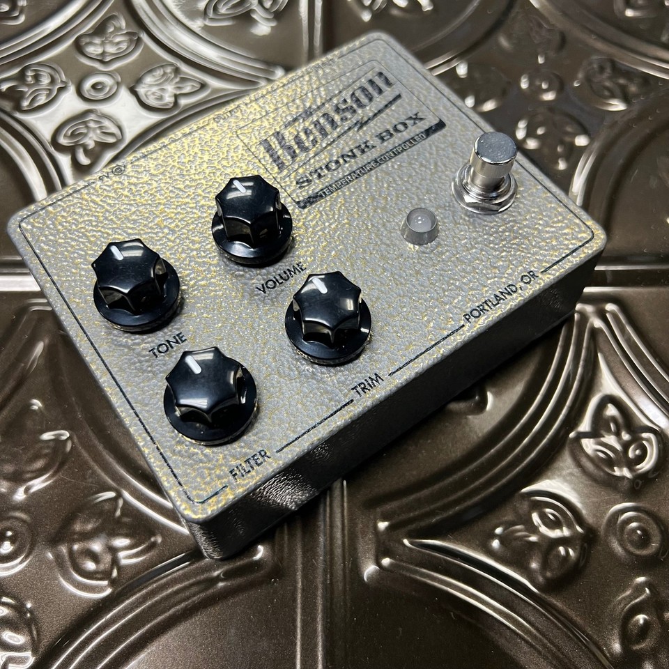 Used Benson Stonk Box Thermally Bias Fuzz Pedal | eBay