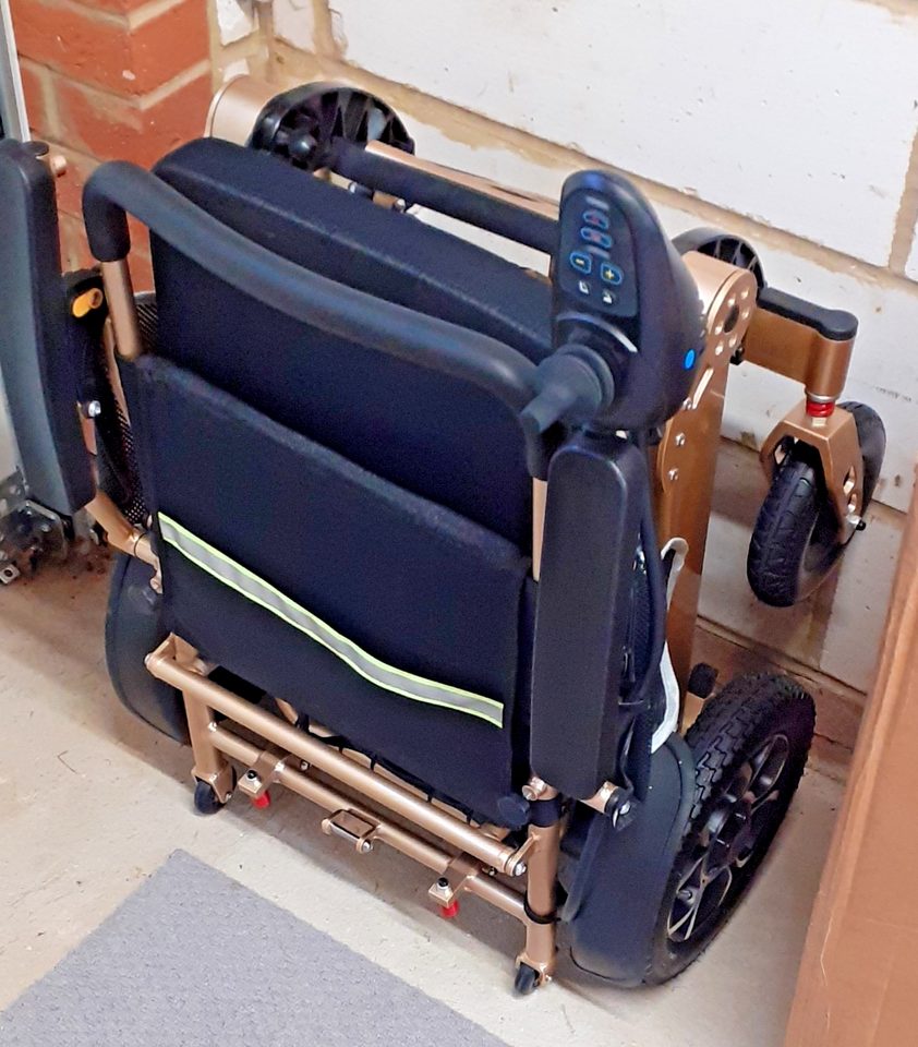 Powerchair - Foldable powered wheelchair | eBay UK