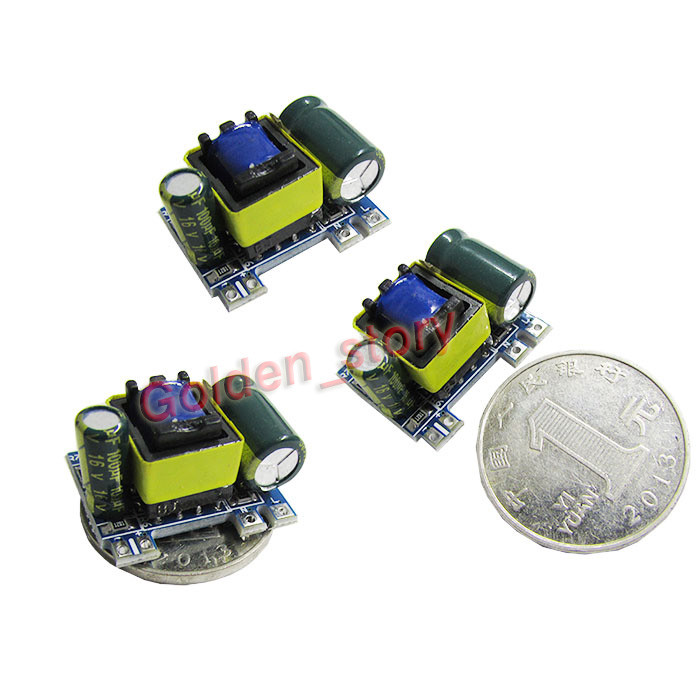 Mini AC-DC Volt Converter 110V 220V to DC 12V 300mA Switching Power ...