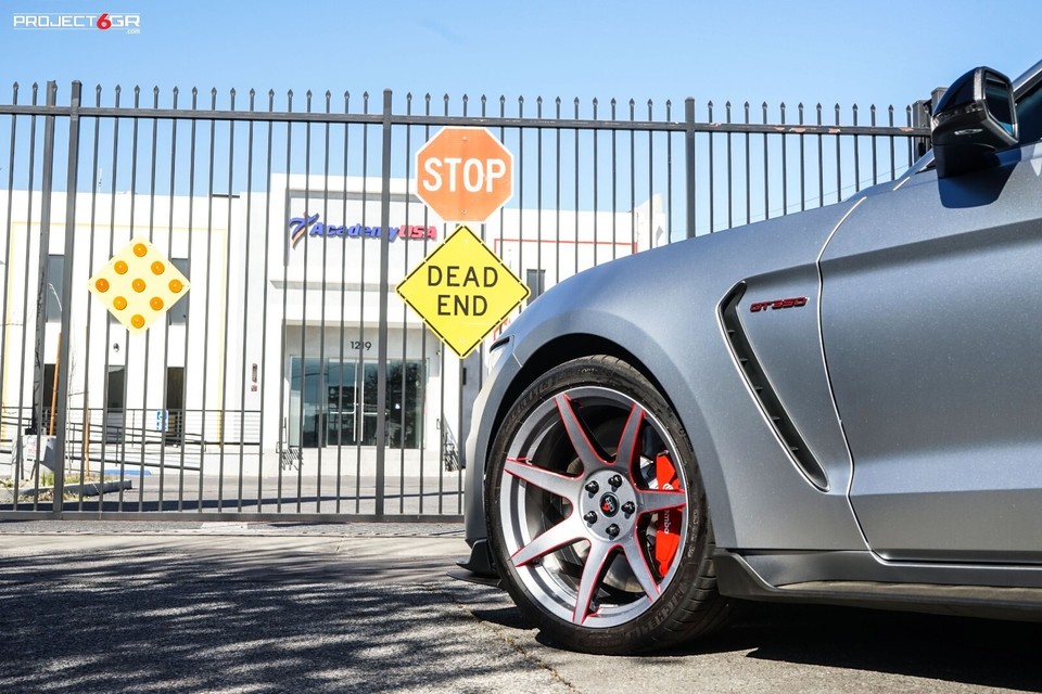 19" Project 6GR Seven Spoke Forged Carbon Fiber Composite Wheels For ...