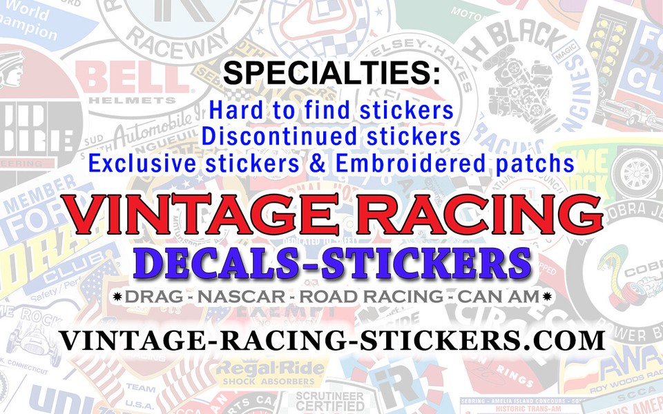 MOROSO PERFORMANCE VINYL DECAL- STICKER - VINTAGE DRAG RACING - NHRA ...