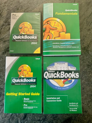 Intuit QuickBooks Pro 2004 Small Business - Version 6.0 - Windows 98/ME ...