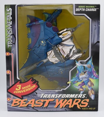 TRANSFORMERS: BEAST WARS | TRANSMETALS MAXIMAL - DEPTH CHARGE | NIB ...