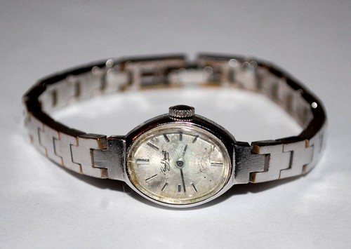 VINTAGE PAUL MONET LADIES WRIST WATCH SILVER TONE | eBay