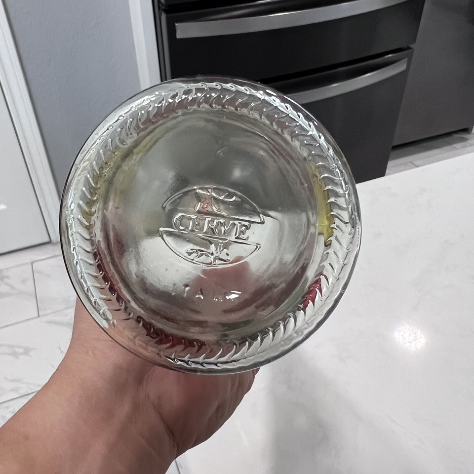 Cerve Italy Fruits Decorated Glass Bottle w/ Hinged Stopper | eBay