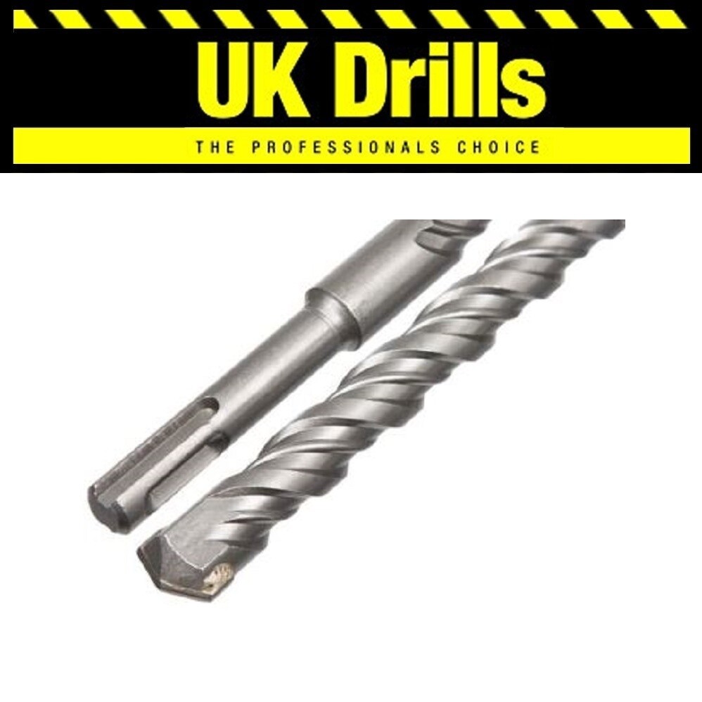 SDS+ PLUS MASONRY DRILL BIT, TUNGSTEN CARBIDE TIP, FOR STONE CONCRETE ...