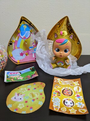 Cry Babies Magic Tears NEW Golden Edition! Dreamy Unicorn Doll *Very ...