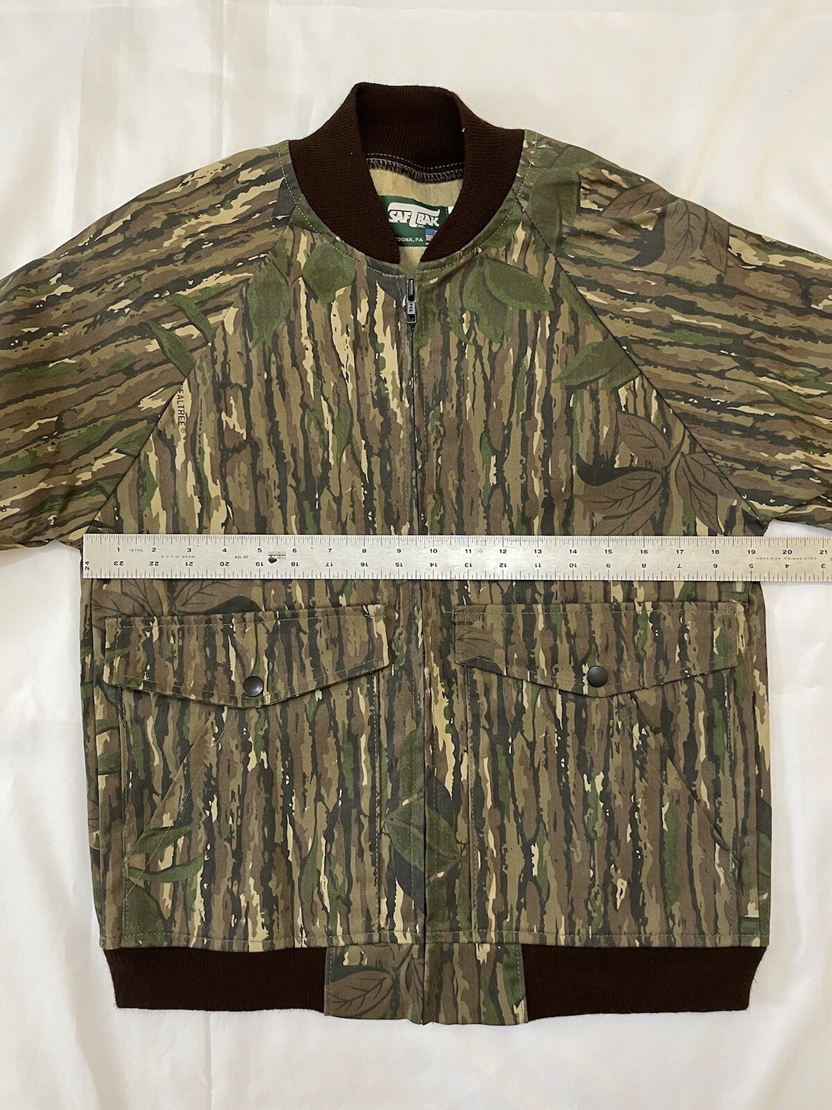 Vintage Men's SAF-T-BAK Saftbak Hunting Duck Deer Cam… - Gem