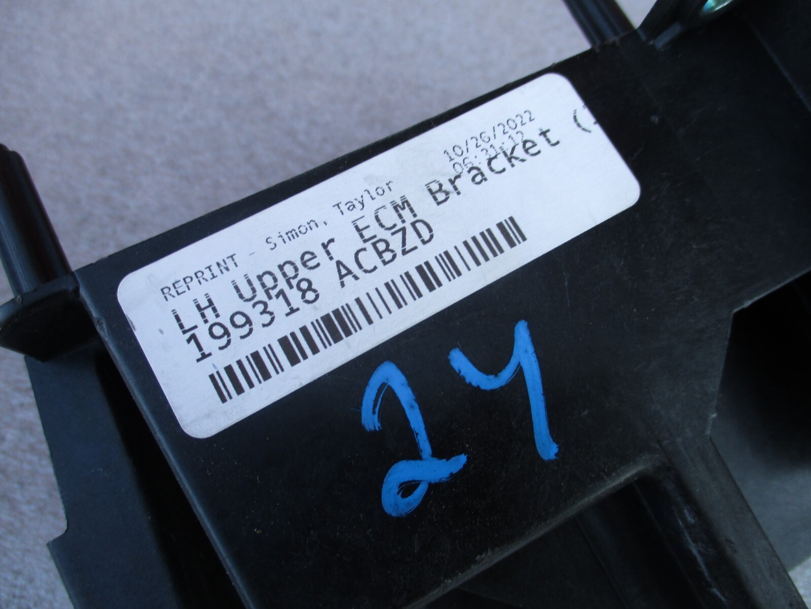 2019-2022 JEEP CHEROKEE COOLING MODULE SUPPORT BRACKET OEM NEW MOPAR ...