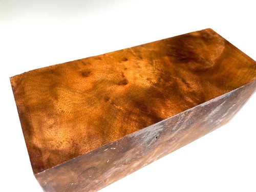 Camphor burl wood turning blank 2-3/4" x 2-3/4" x 7" (#66) dry burl ...