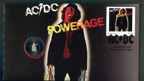 2022 AC/DC Powerage FDC/PNC - with RAN 20c Coin | eBay