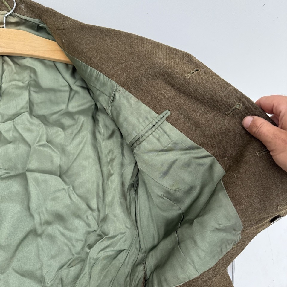 WW2 British Army Military Wool Service Dress Jacket Tunic No 2 Patch ...