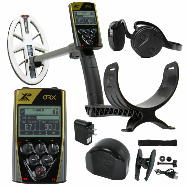 XP ORX Metal Detector with Headphone and 9.5 inch Elliptical DD Coil ...