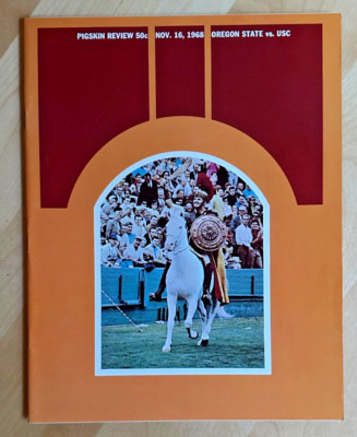 USC Trojans 11/16/1968 NCAA football program vs Oregon State Beavers | eBay