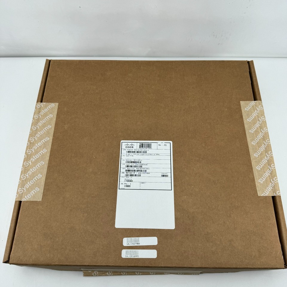 Cisco WS-X6704-10GE 4-Port 10 Gigabit Ethernet Interface Module ...