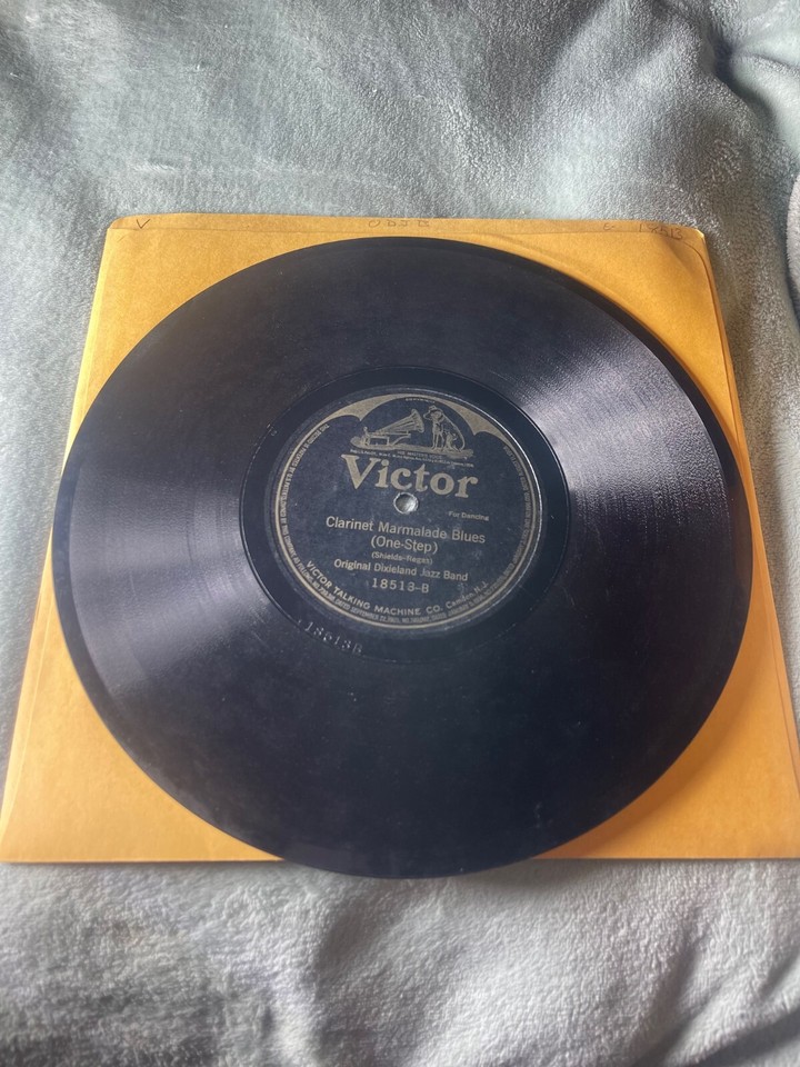 VICTOR Record 78 rpm 18513 MOURIN BLUES / CLARINET MARMALADE BLUES | eBay