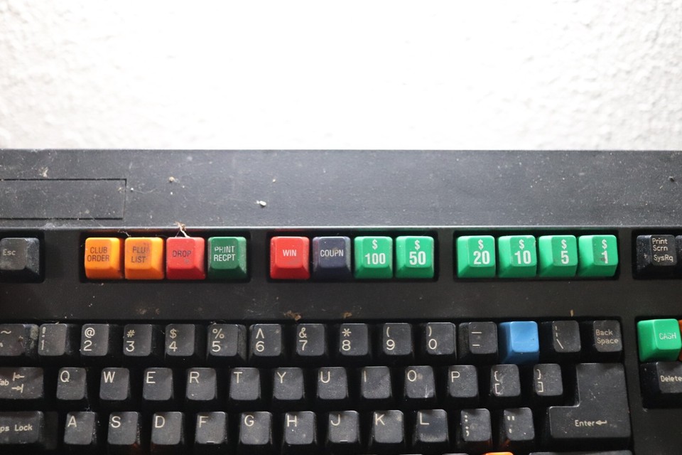 Vintage Keytronic E03601 U2 Wired Keyboard USB POS | eBay