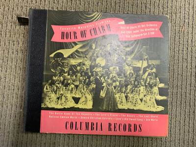 HOUR OF CHARM 78 RPM RECORDS LOT OF 4 IN A BOOK VG | eBay
