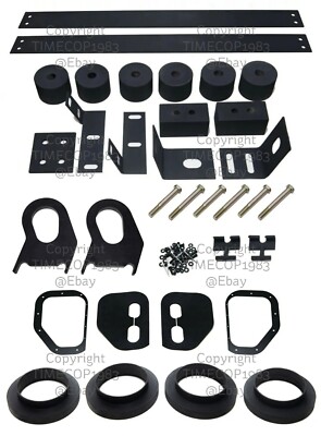 HUMVEE 4 INCH LIFT KIT Body + Suspension + AIRLIFT HOOKS + SEALS HMMWV ...