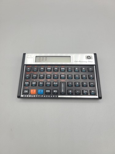 HP 12C Platinum Financial Calculator - Tested & Working! | eBay