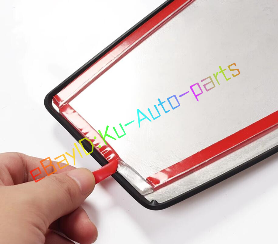 silver Stainless Outer Rear Bumper Protector Sill Trim For Lexus LX600 ...