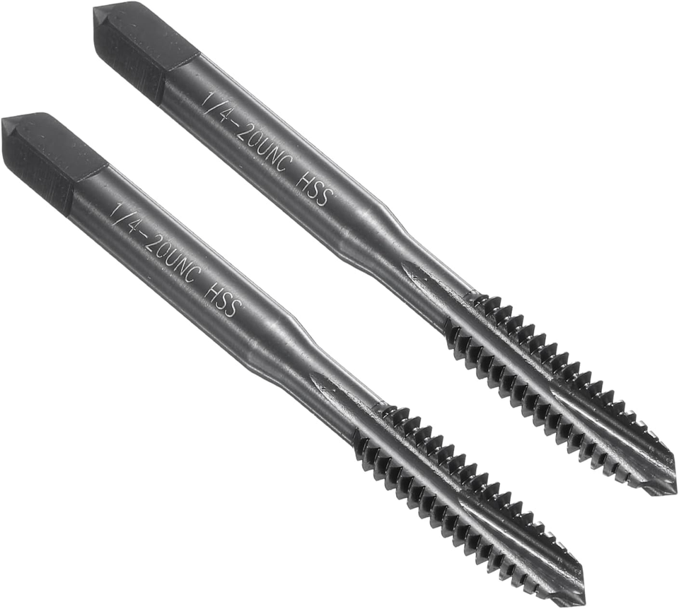 Spiral Point Thread Tap 1/4-20 UNC 2B, Nitride Coated Machine Screw Tap ...