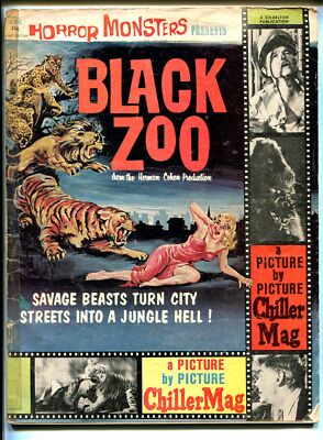 MAG: Horror Monsters Presents Black Zoo 1963-Charlton-horror film pix ...