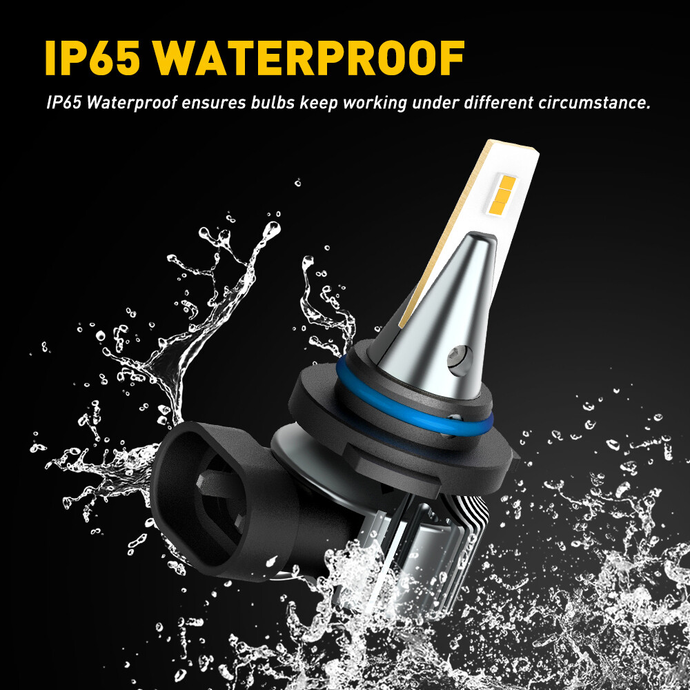 HB4 9006 LED Headlight Globes Conversion Bulb Kit High/Low Beam 6500K ...