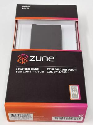 Zune Leather Case for Zune 4/8 GB (Brown) | eBay