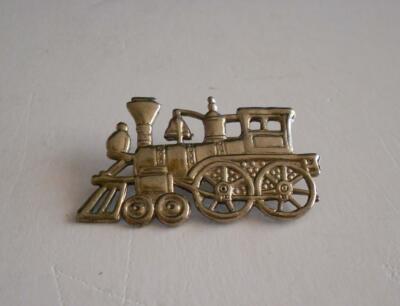 Vintage Train Brooch Pin Silver Color Tin 40 & 8 American Legion ?? | eBay