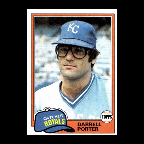 Darrell Porter 1981 Topps Kansas City Royals #610 Nice! | eBay