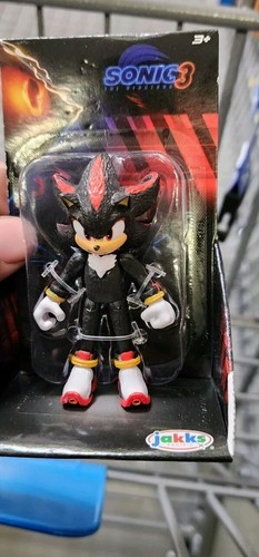 Jakks Pacific Sonic 3 The Movie 2.5” Shadow The Hedgehog Action Figure ...