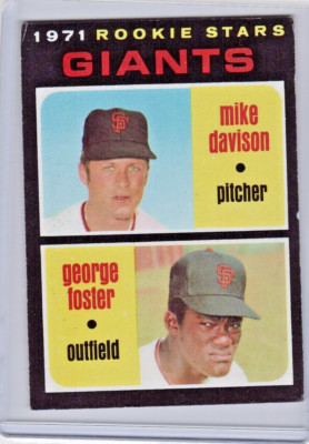 1971 Topps #276 Rookie Giants George Foster | eBay