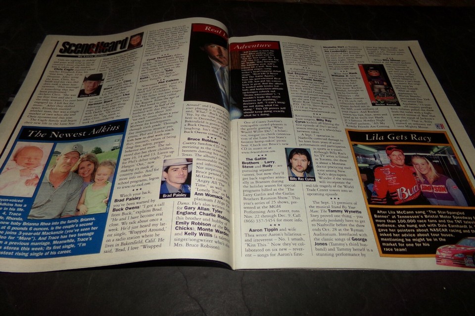 Country Weekly Magazine After September 11 Attack Garth Brooks Blake ...